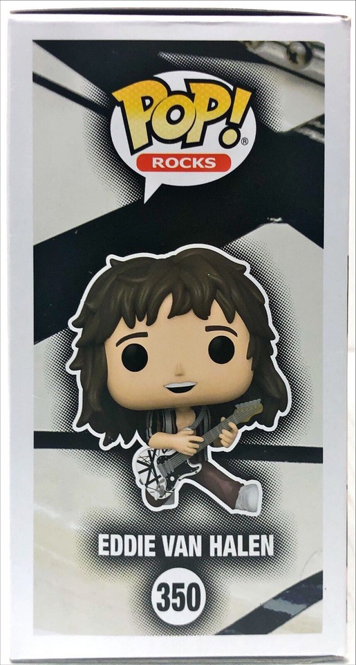 Funko Pop! Eddie Van Halen Rocks Funko Shop Exclusive #350 | eBay