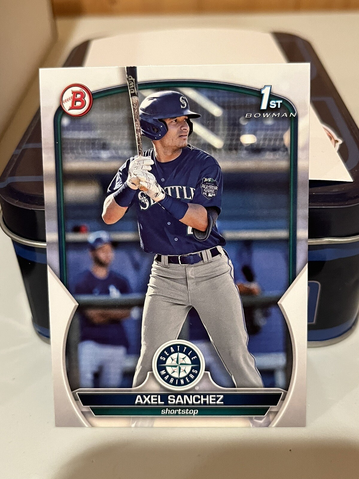 2023 1st Bowman Paper Axel Sanchez # BP-73 Seattle Mariners Baseball ...