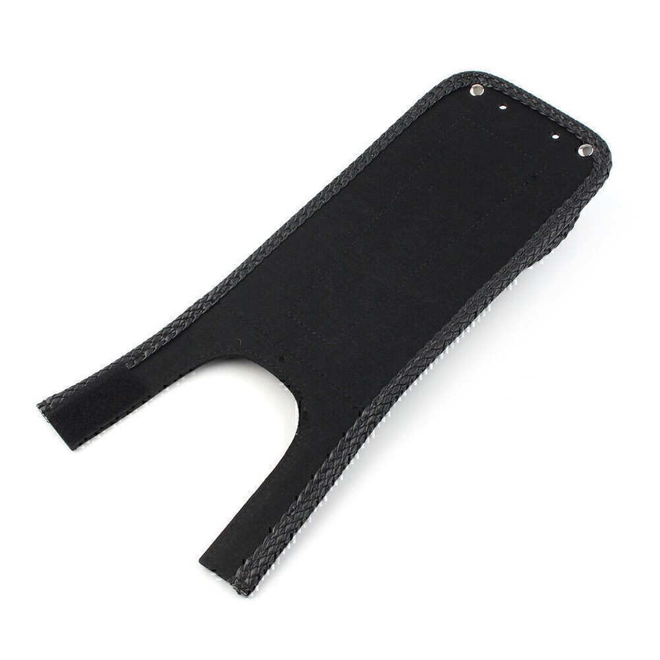 Black Tank Bib W/ Pouch for Harley Softail Fat Boy FXST FXSTB FLST | eBay