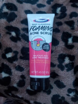 Acne Treatment Deep Cleaning Foaming Acne Scrub W/Salicylic Acid | eBay
