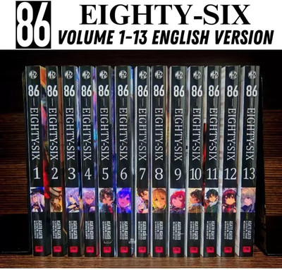NEW 86 EIGHTY-SIX Light Novel Volumes 1-13 English Version ~ Express Shipping | eBay