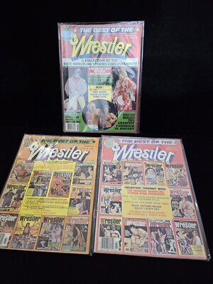 Lot 3 Best Of The Wrestler Magazine Wrestling 1978 1976 Complete | eBay