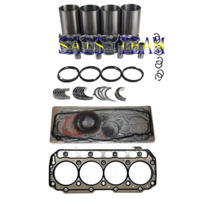 4ZC1 Fits Isuzu Engine Overhaul Rebuild Kit Engine piston gasket Repair ...