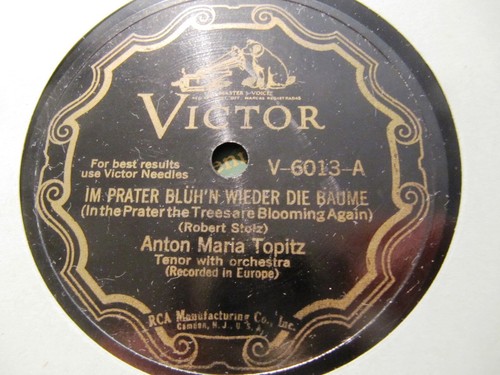 1928 Austrian ANTON MARIA TOPITZ Robert Stolz WIEN NUR DU ALLEIN Im ...