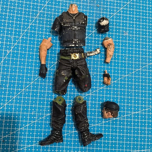 Expendables Barney Ross with Hat Diamond Select Toys Figure Prototype ...