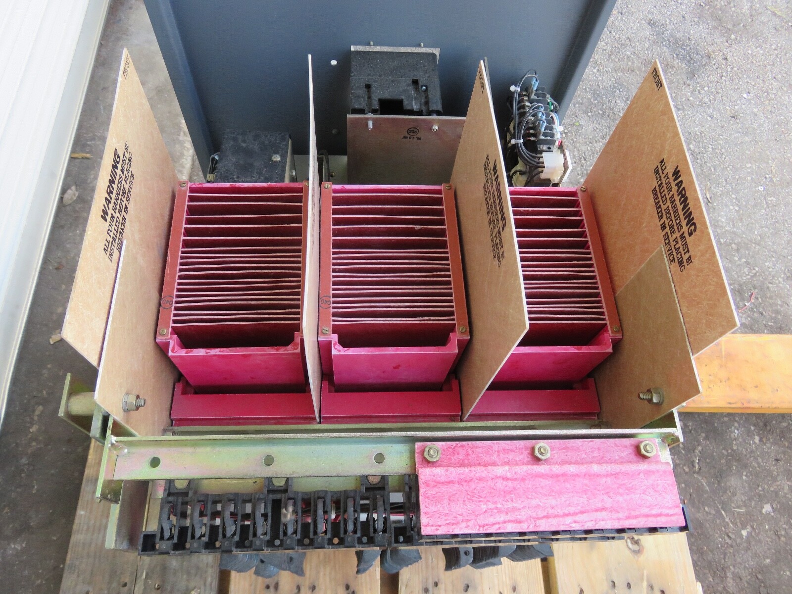 Square D DS-632 3200A Frame 3200A Sensors/RP Air Circuit Breaker DS632 ...