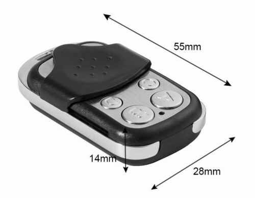 Universal Garage Door Cloning Remote Control Key Fob 433MHz Gate Copy ...