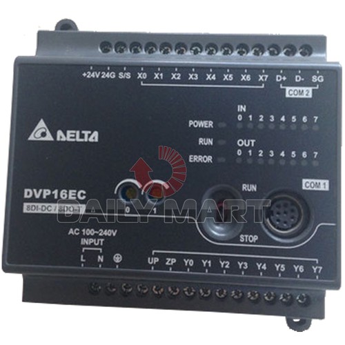 New in Box Delta DVP16EC00T3 PLC Module EC3 Series 8DI 8DO (NPN Transistor) | eBay