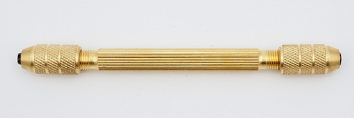 Double End Pin Vise Vice Watch Clock Jewelry Repair Tool NEW Brass ...