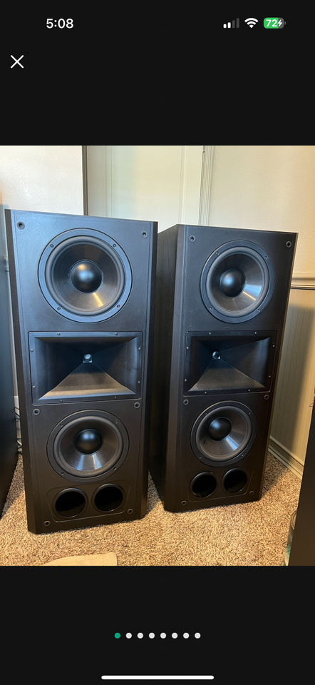 Klipsch Black CF3 Speakers . | eBay