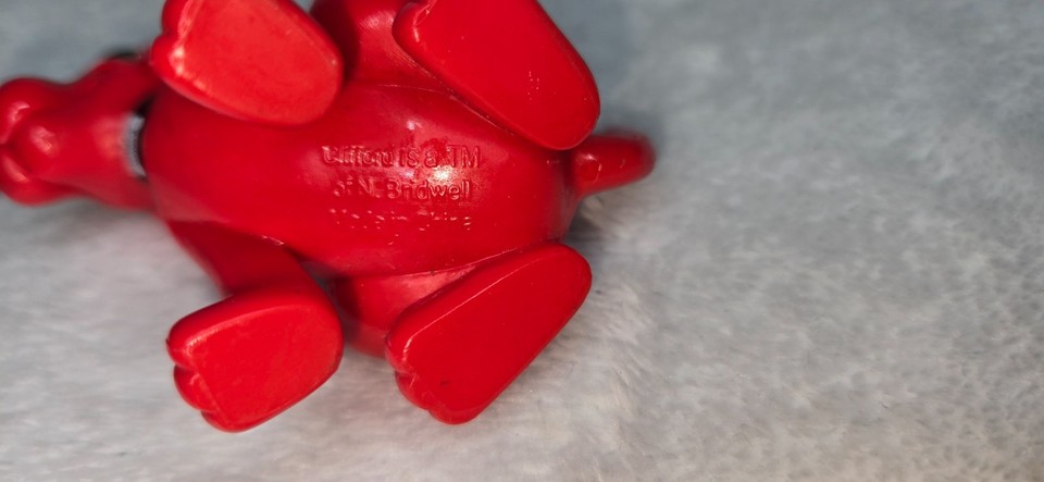Vintage Clifford The Big Red Dog Keychain Grabber Hugger Figure 3in | eBay