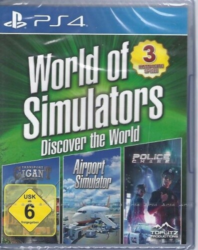 World of Simulators - Discover the World - Playstation PS4 - Neu / OVP ...