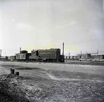 PRR Pennsylvania Railroad EMD GP7 Locomotive #8586 - Vintage Negative ...