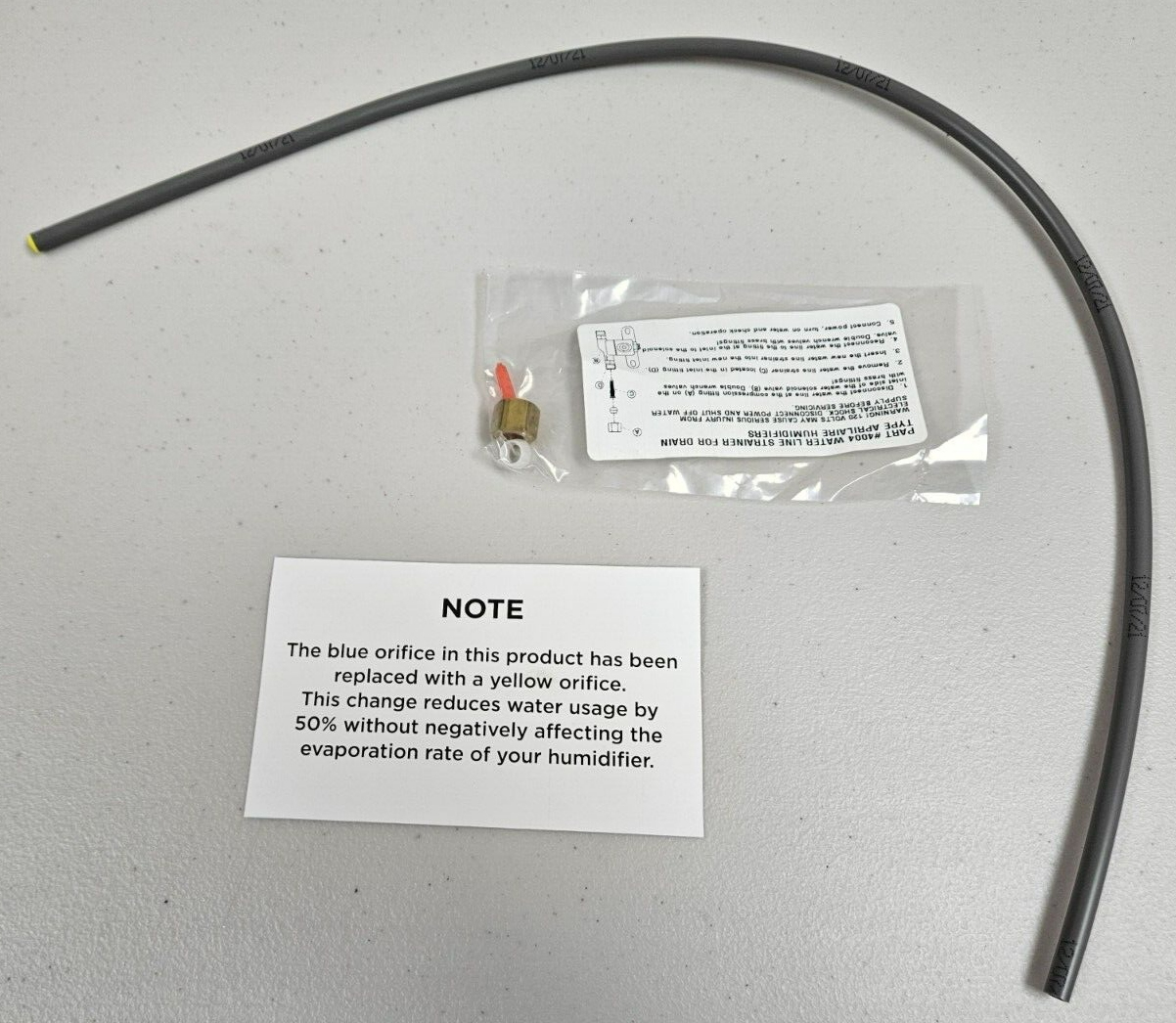 Aprilaire Replacement Gray Plastic Feed Tube For Humidifier with ...