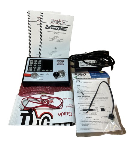 Digitrax Zephyr Express: DCC Starter Command Station Booster Throttle ...