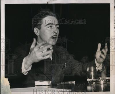 1940 Press Photo Patrick O'Dea Testifying Before Dies Committee | eBay