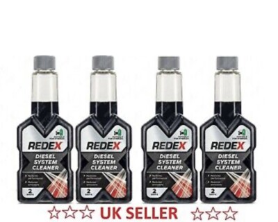 4 Redex Diesel Treatment Fuel System Cleaner Reduces Engine Emissions ...