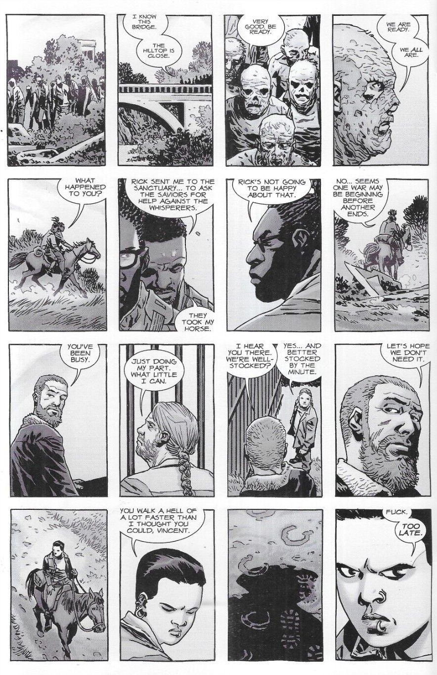 Walking Dead Comic 160 Cover B Arthur Adams Variant 2016 Kirkman Adlard ...
