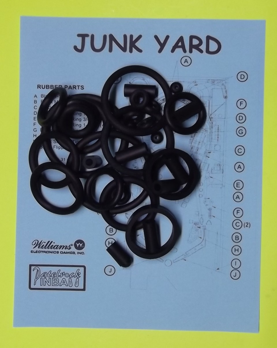 1996 Williams Junk Yard / Junkyard pinball super kit JY | eBay