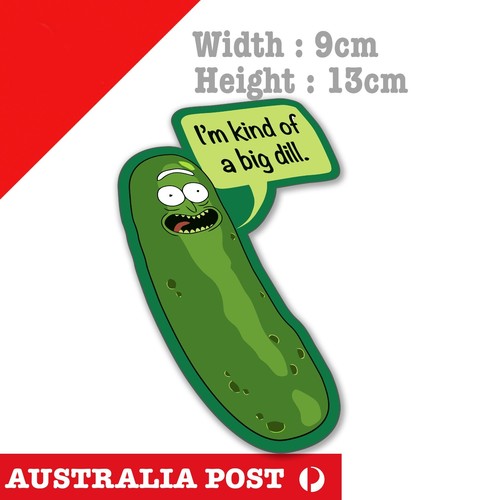 I'M PICKLE RICK - Rick and Morty Cartoon, I'm Kinda of a big Dill Funny ...