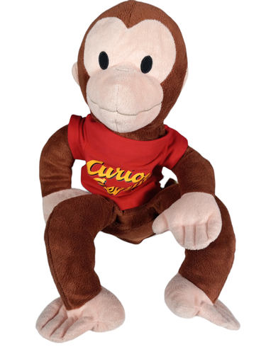 Zoobies 2011 Curious George Nap Plush Monkey Stuffed Animal Toy (No ...