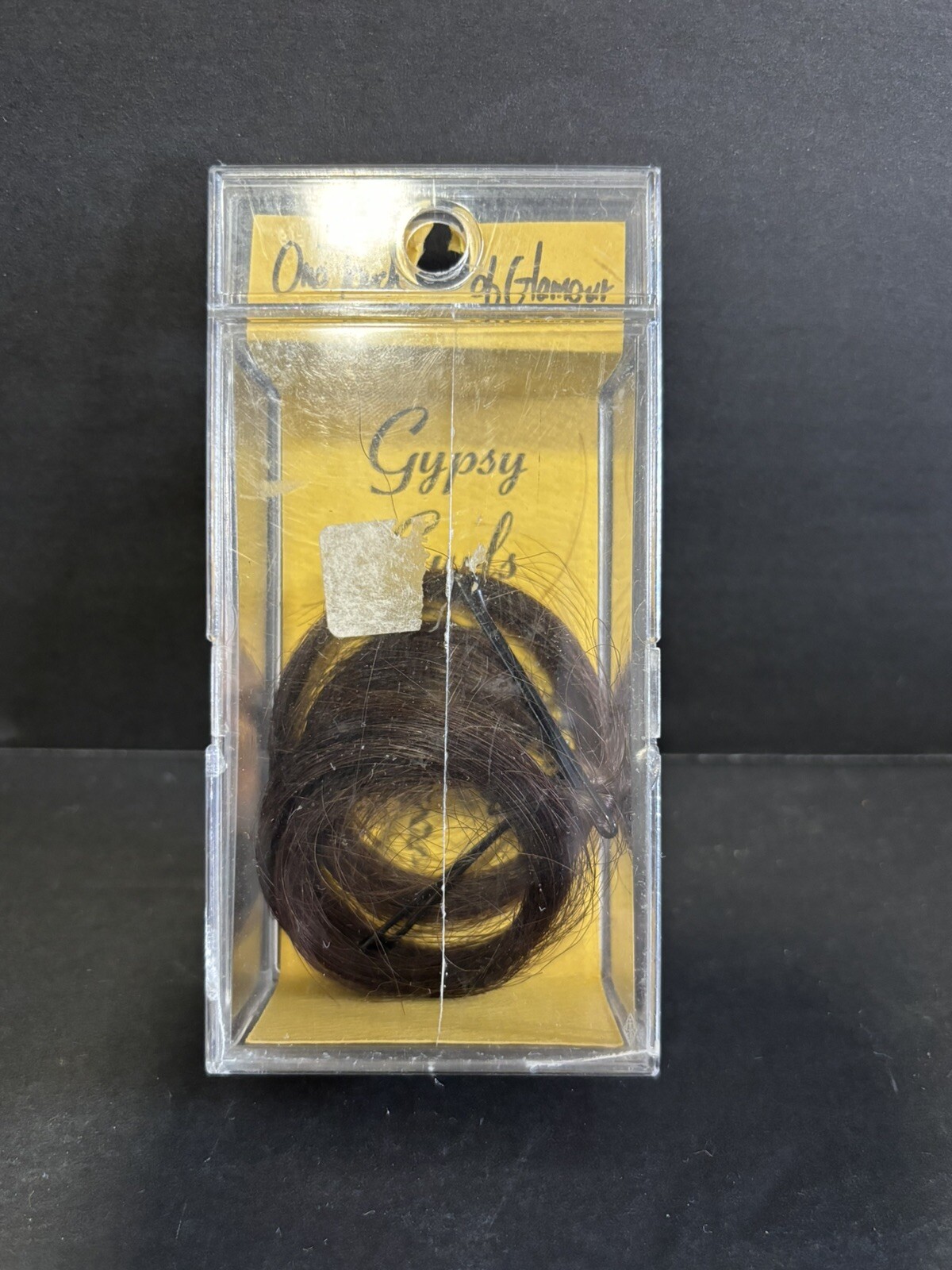 Vintage “Gypsy Curls” Human Hair Dark Brown Set Of 2 Curls With ...