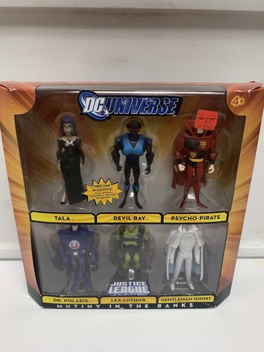 DC UNIVERSE JUSTICE LEAGUE UNLIMITED MUTINY IN THE RANKS 6-Pack Figure ...