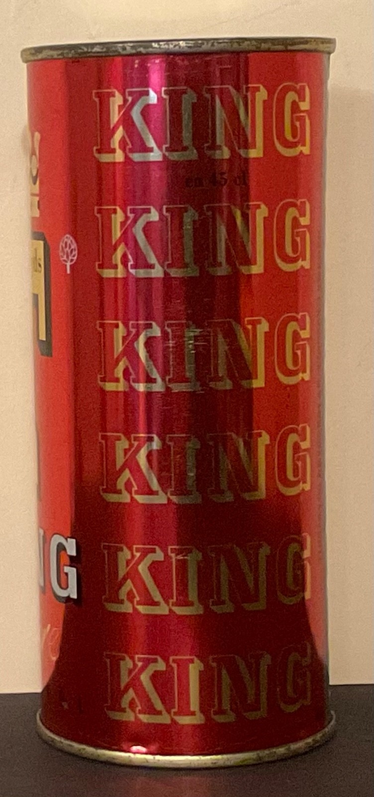 FLAT TOP BEER CAN TINGSRYDS KING BEER MELLANOL SWEDEN 45 CL 15.2 OZ ...