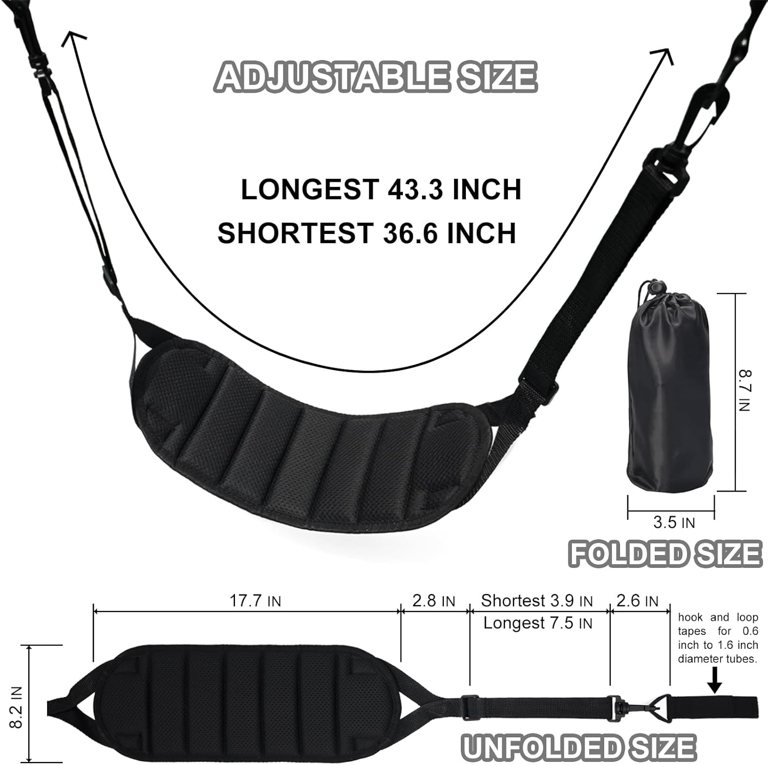 Wheelchair Footrest Hammock, Adjustable Hanging Foot Sling for Foot ...