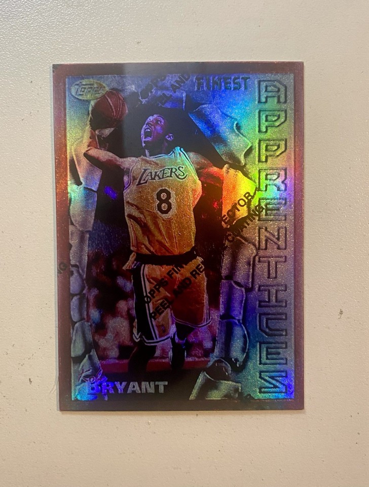 Kobe Bryant Rookie Reprint Refractor 3 Card Lot | eBay Australia