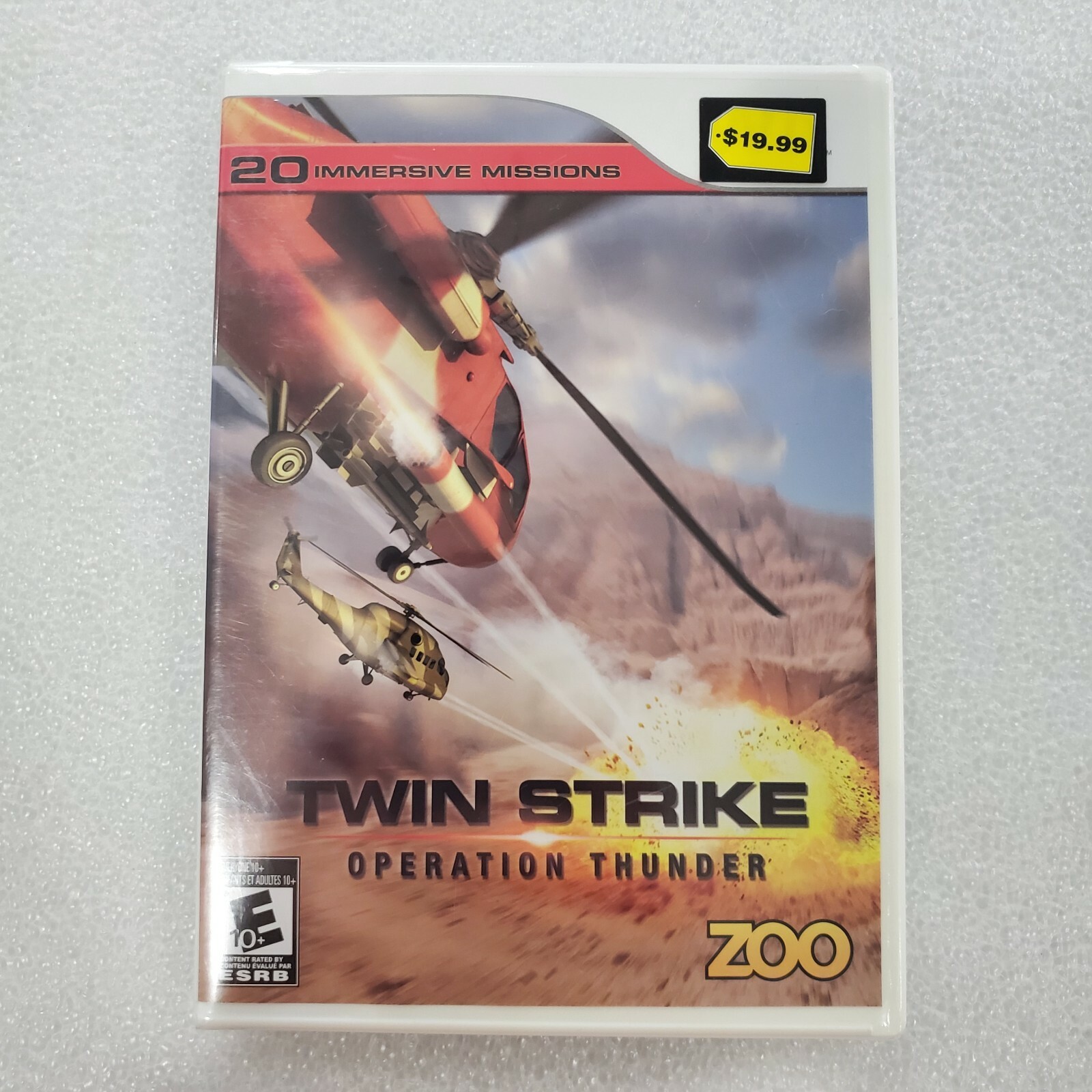 Twin Strike Operation Thunder Wii Game Brand New - 802068101893| eBay