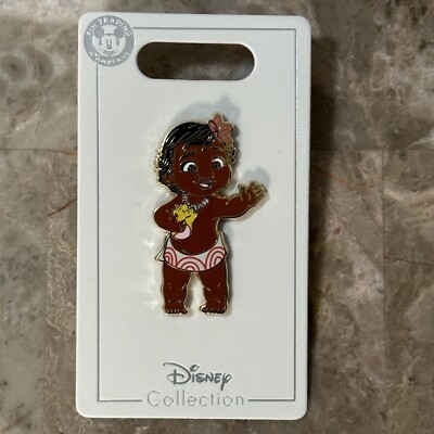 Disney Parks Baby Moana Toddler Holding Shell Pin 125916 | eBay