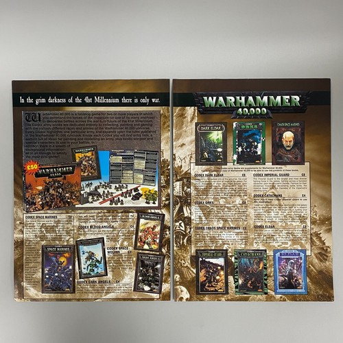 CODEX BLOOD ANGELS ORKS ELDAR WARHAMMER 40,000 3RD EDITION VINTAGE ...