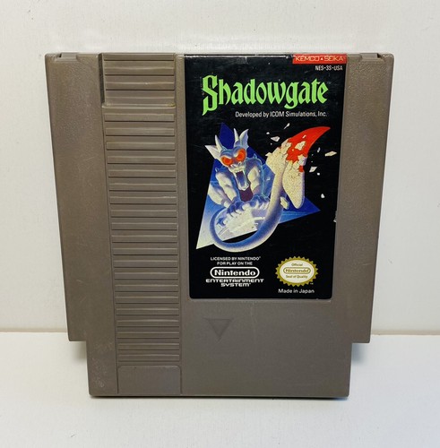 SHADOWGATE -- NES Nintendo Original Classic Authentic Game TESTED ...