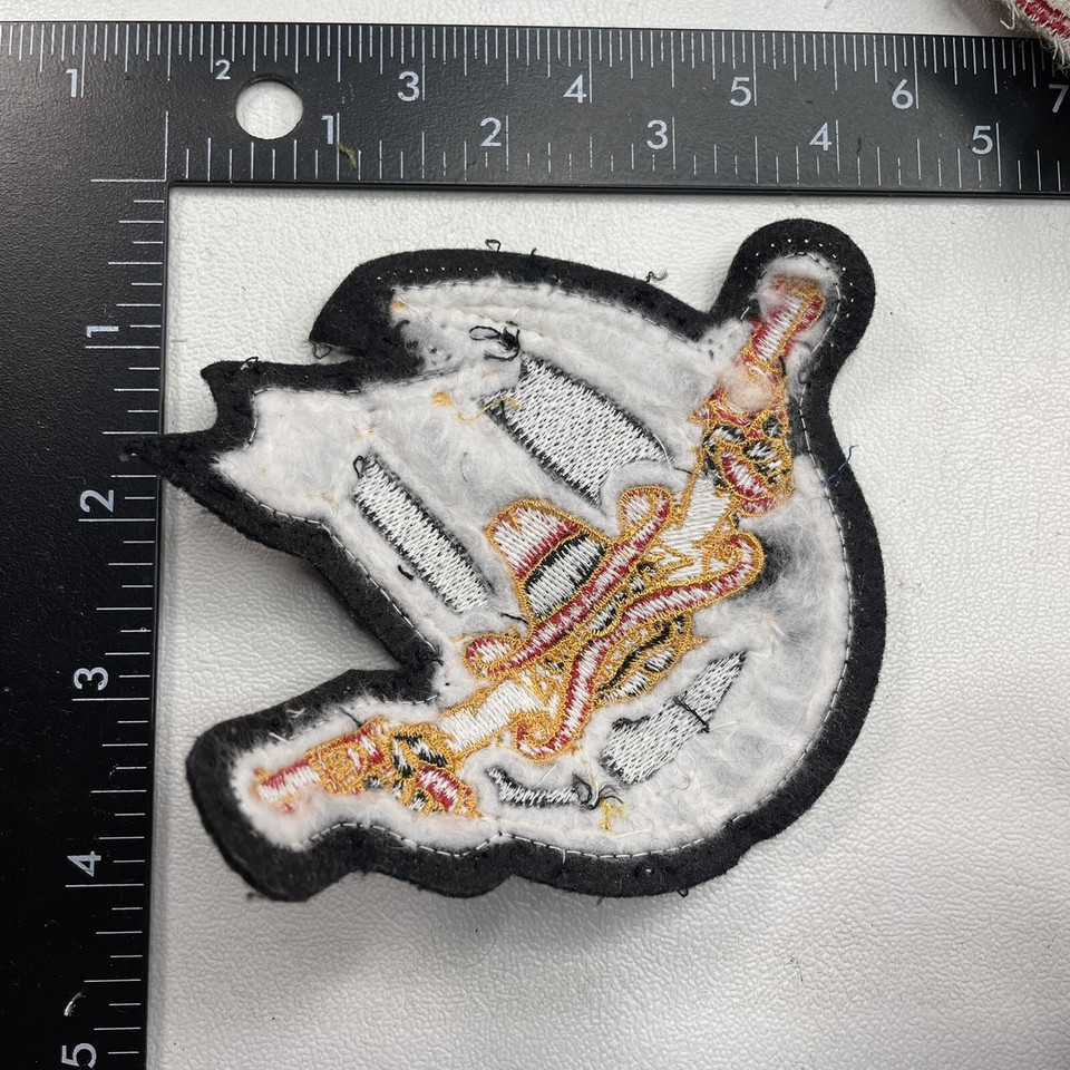 Bigger Patch Cowboy Hat Guy w/ Handlebar Mustache & Guns Blazing Patch ...
