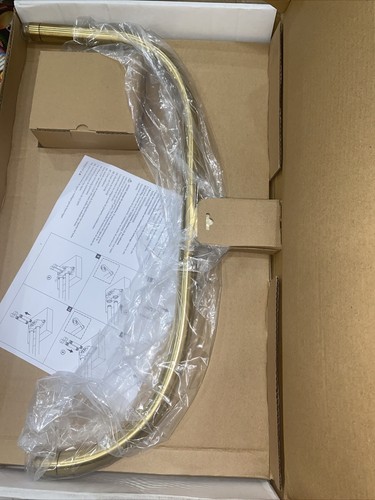 Kohler 26305-2MB Statement Iconic Dual Shower Arm Vibrant Brushed Brass ...