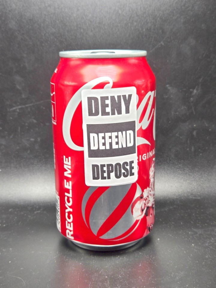 50PCS "DENY DEFEND DEPOSE" bulk pack stickers political movement labels ...