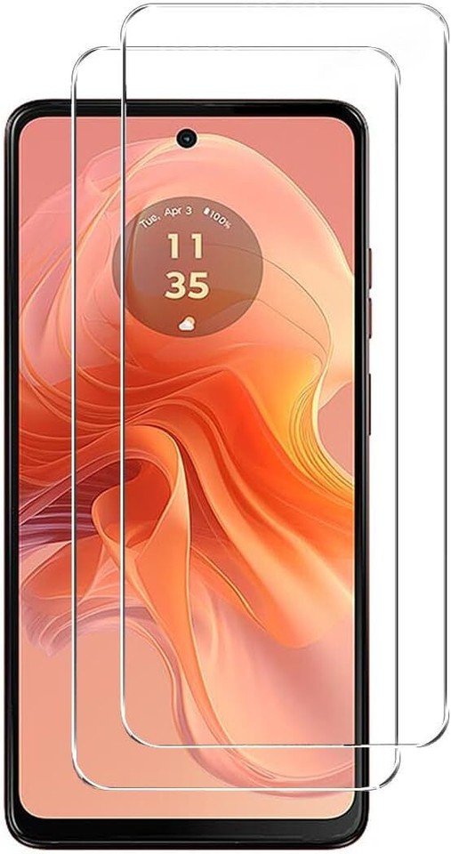 [2 Pack] Gorilla Tempered Glass Screen Protector for Motorola Moto E14 ...
