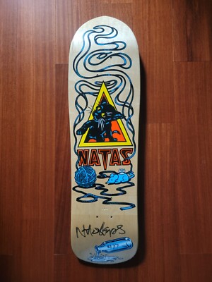 Natas Kaupas Designarium Skateboard Kitten Graphic Signed | eBay