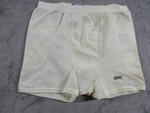 VTG 80s Bike Compression Shorts 7648 Made USA Large L White RARE Jock ...