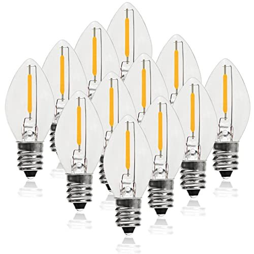 C7 LED Night Light Bulbs, 0.6Watt Equivalent to 7W, E12 Candelabra Small Base... | eBay