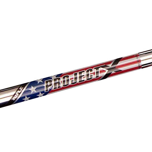 NEW PROJECT X RIFLE LIMITED EDITION USA CHROME IRON SHAFT. .355 TIP ...