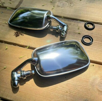 1 Pair Classic Car Door Mirrors Chrome MIRROR FOR VOLKSWAGEN BEETLE ...
