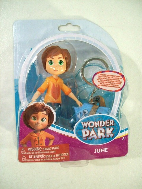 Wonder Park June Bailey Protagonist Figure Backpack Keychain Funrise ...