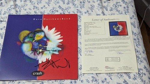 Dave Matthews Signed Crash Vinyl Record LP Album Band DMB RAD JSA LOA ...