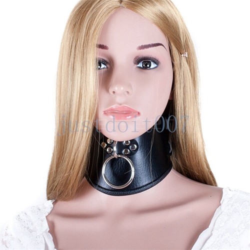 Artificial Leder Lock Posture Collar Restraint Restraint Straightens ...
