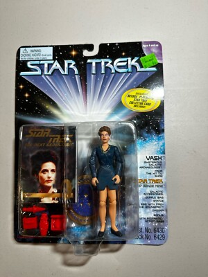 Star Trek Deep Space Nine VASH Action Figure 1995 Playmates NOS 6429 | eBay