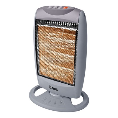 Halogen Heater Radiator Camping Caravan Electric 1200W Oscillating ...
