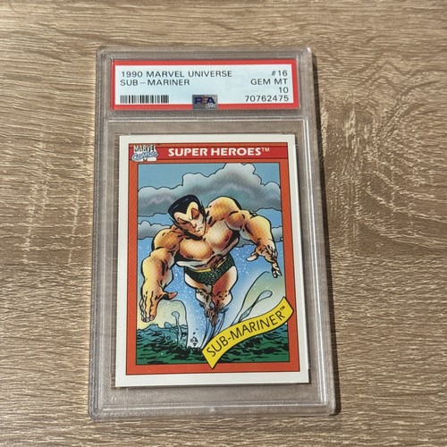 PSA 10 GEM MT Sub-Mariner #16 1990 Impel Marvel Universe Card | eBay
