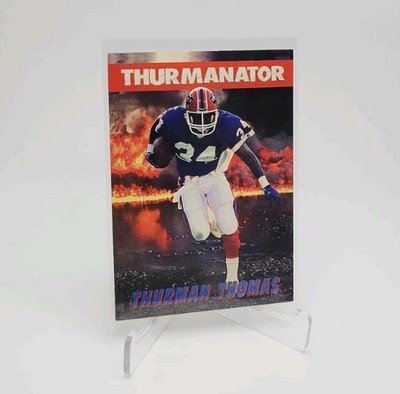 THURMAN THOMAS 1991 Skybox Prime Time Thurmanator #86 BUFFALO BILLS | eBay